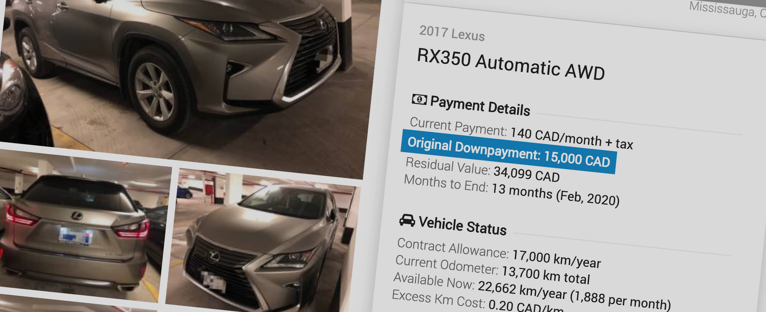 The Hottest Lease Takeover Deals: Large Down Payments • LeaseCosts Canada