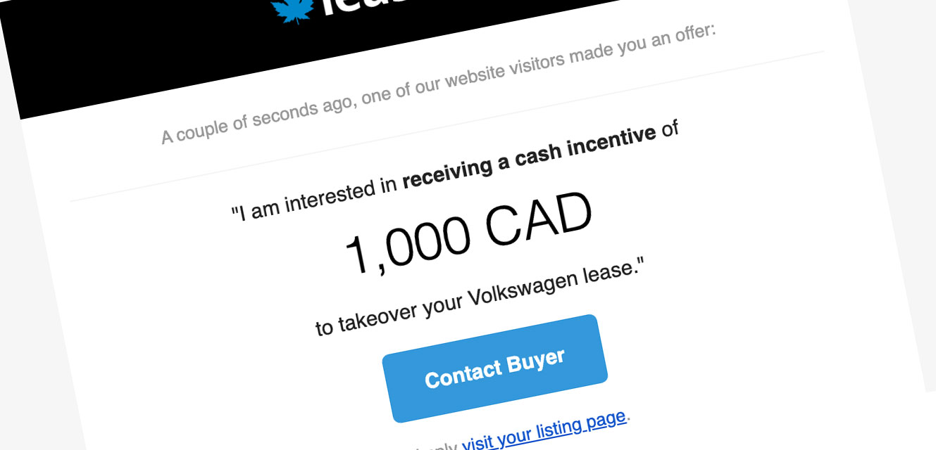 I Received an Offer/Message for my Lease. What now? • LeaseCosts Canada