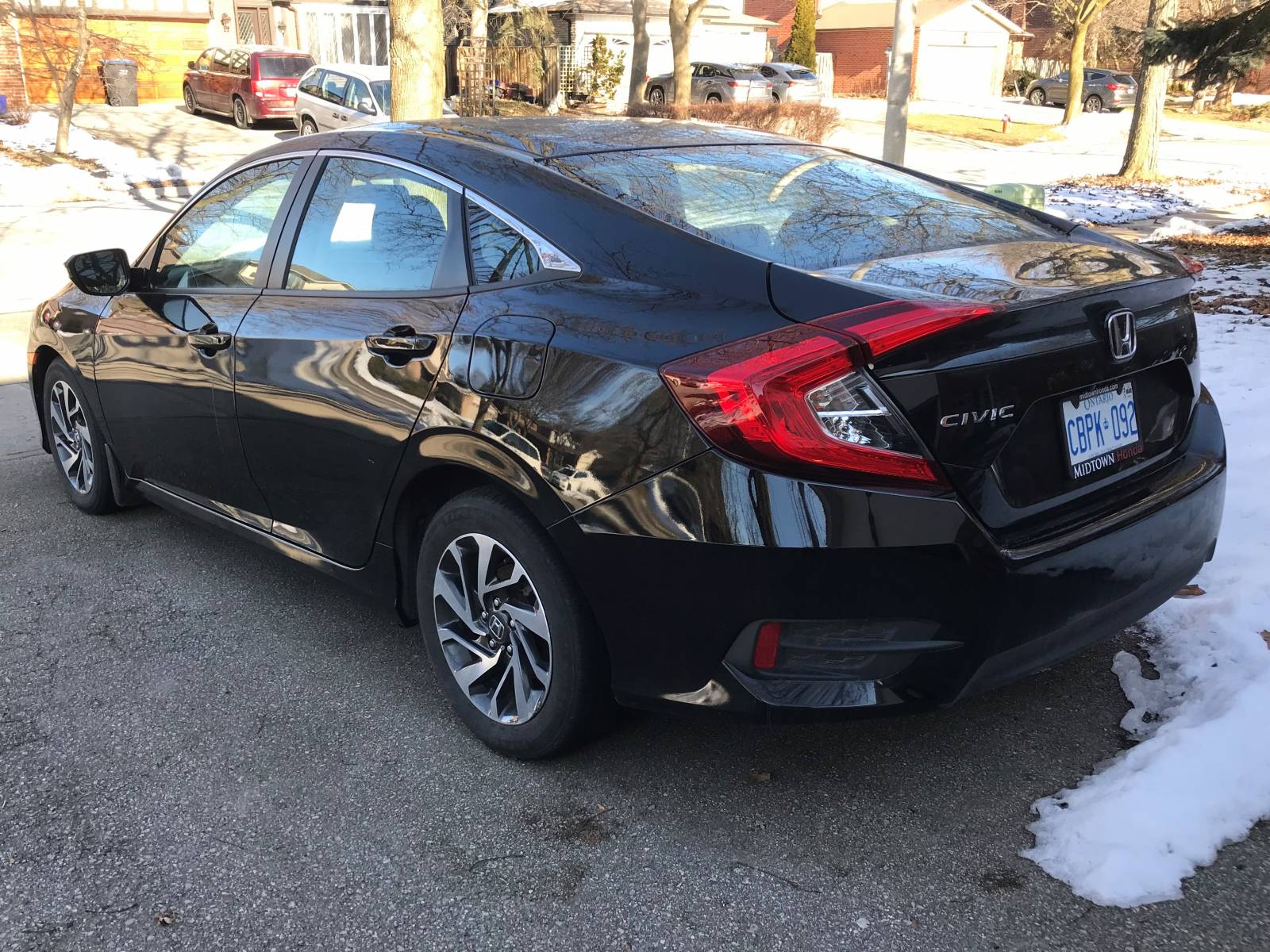 Honda Lease Takeover in Toronto, ON: 2017 Honda Civic Sedan EX ...